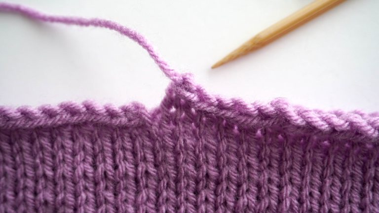 How To Bind Off in the Round