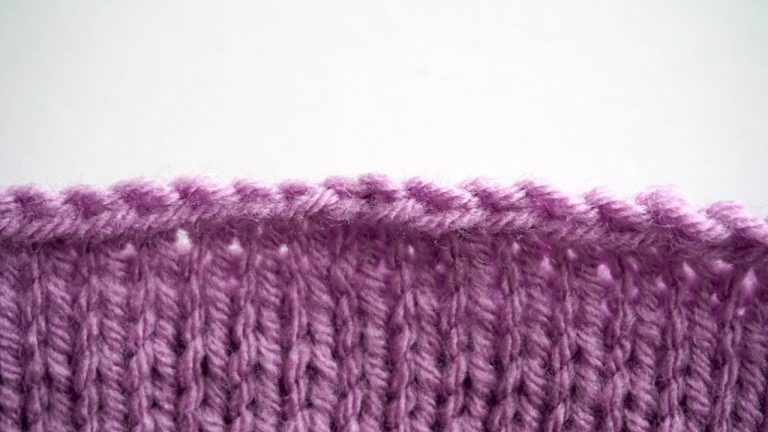How To Bind Off in the Round