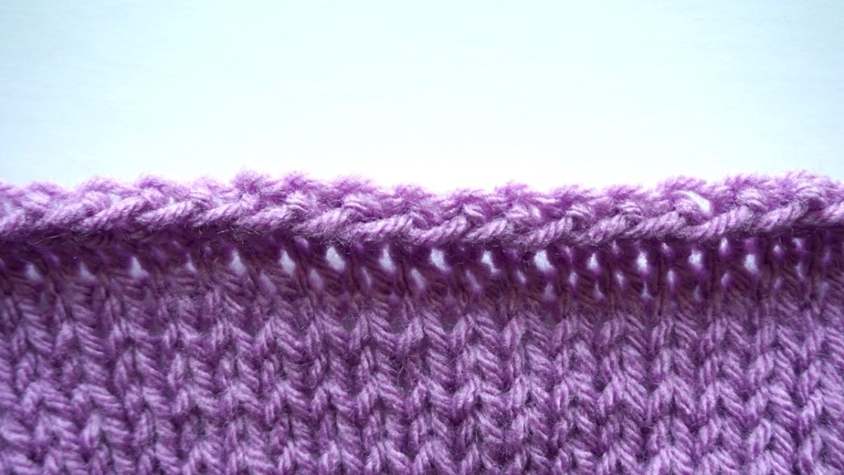 How To Bind Off Knitting Projects