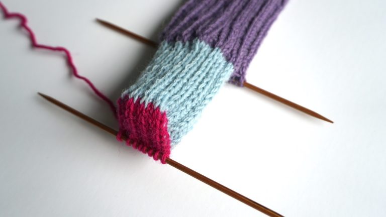 How To Knit a Sock the Easy Way