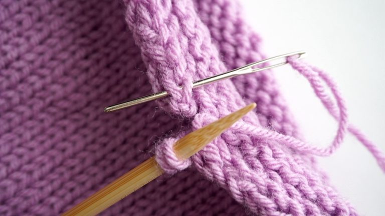 How To Knit I Cord Bind Off