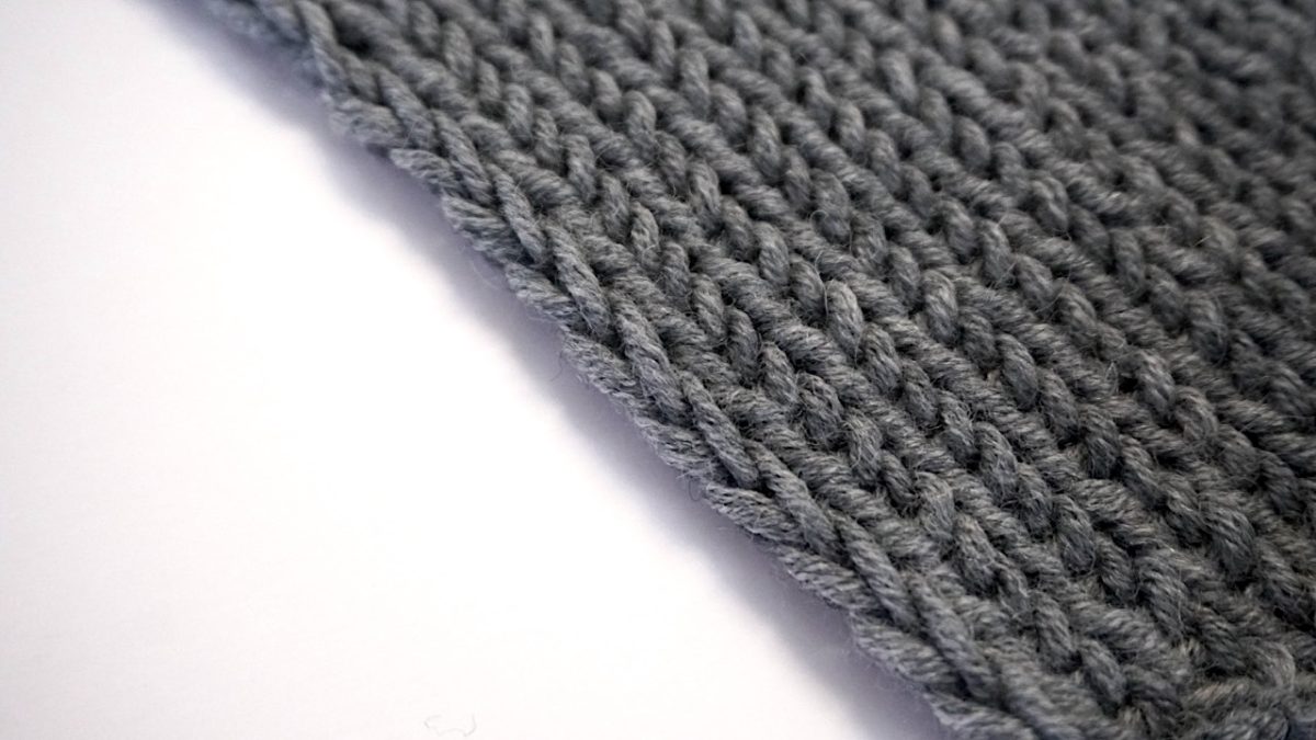 The Easiest Edge Stitch Knitting Technique